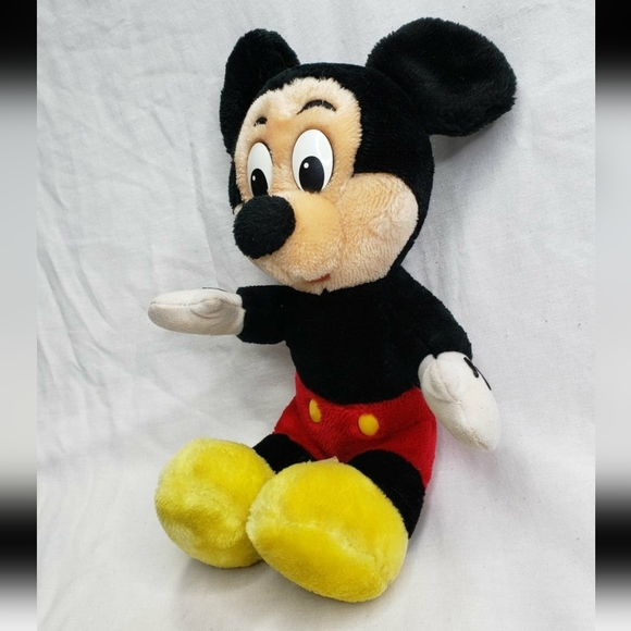 Disney | Toys | Vintage Mickey Mouse Disneyland California Plush ...